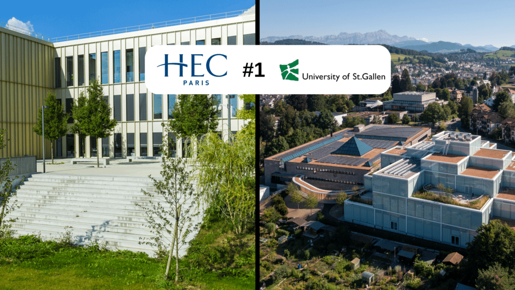 HEC Paris vs St Gallen : une lutte pour la 1ère place au classement FT ...