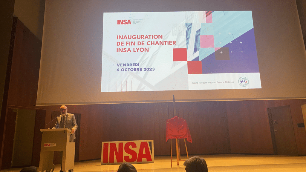 L'INSA Lyon inaugure son nouveau campus après des travaux de rénovation ...