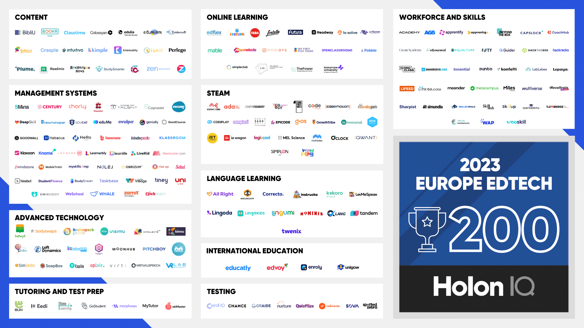 Les 200 startups EdTech les plus prometteuses en Europe - PGE